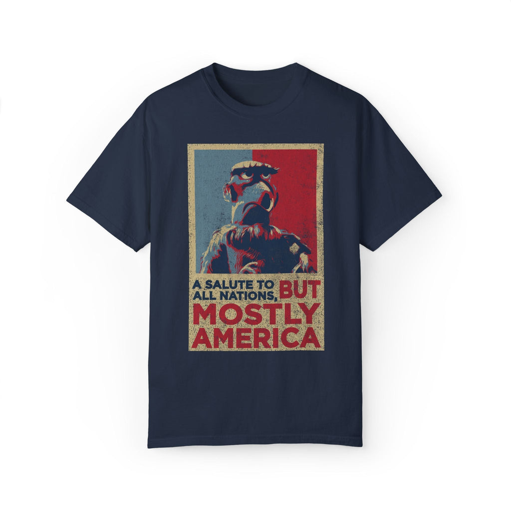 Salute To America Comfort Colors Tee: Subtle Theme Park Tees – The ...