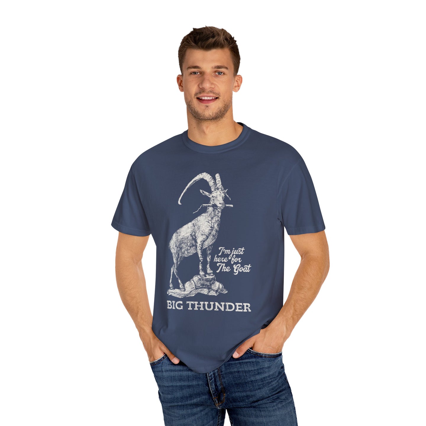 Big Thunder Goat Tee | Subtle Theme Park Tees – The Quirky Mouse, LLC
