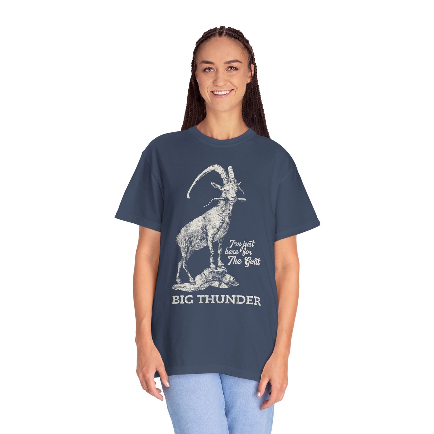 Big Thunder Goat Tee | Subtle Theme Park Tees – The Quirky Mouse, LLC